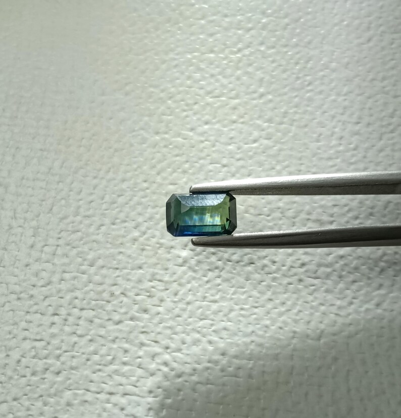 1.05 Crt. Blue Green Sapphire. Natural. Untreated. - Etsy