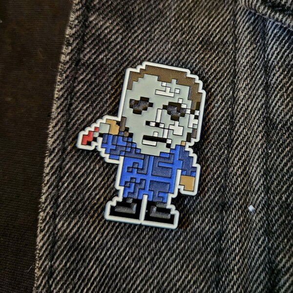 Pixel Art Pins - Etsy