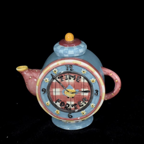 Teapot Clock - Etsy