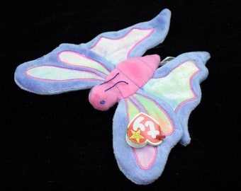 Flitter Butterfly TY Beanie Baby - Etsy