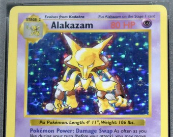 Alakazam First Edition - Etsy