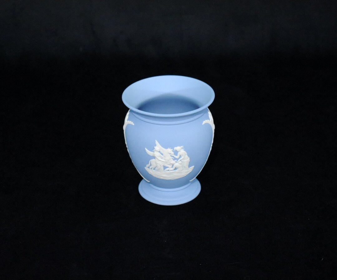 Wedgwood Flower Vase, Wedgwood Jasperware Vase, Small Wedgwood Vase ...