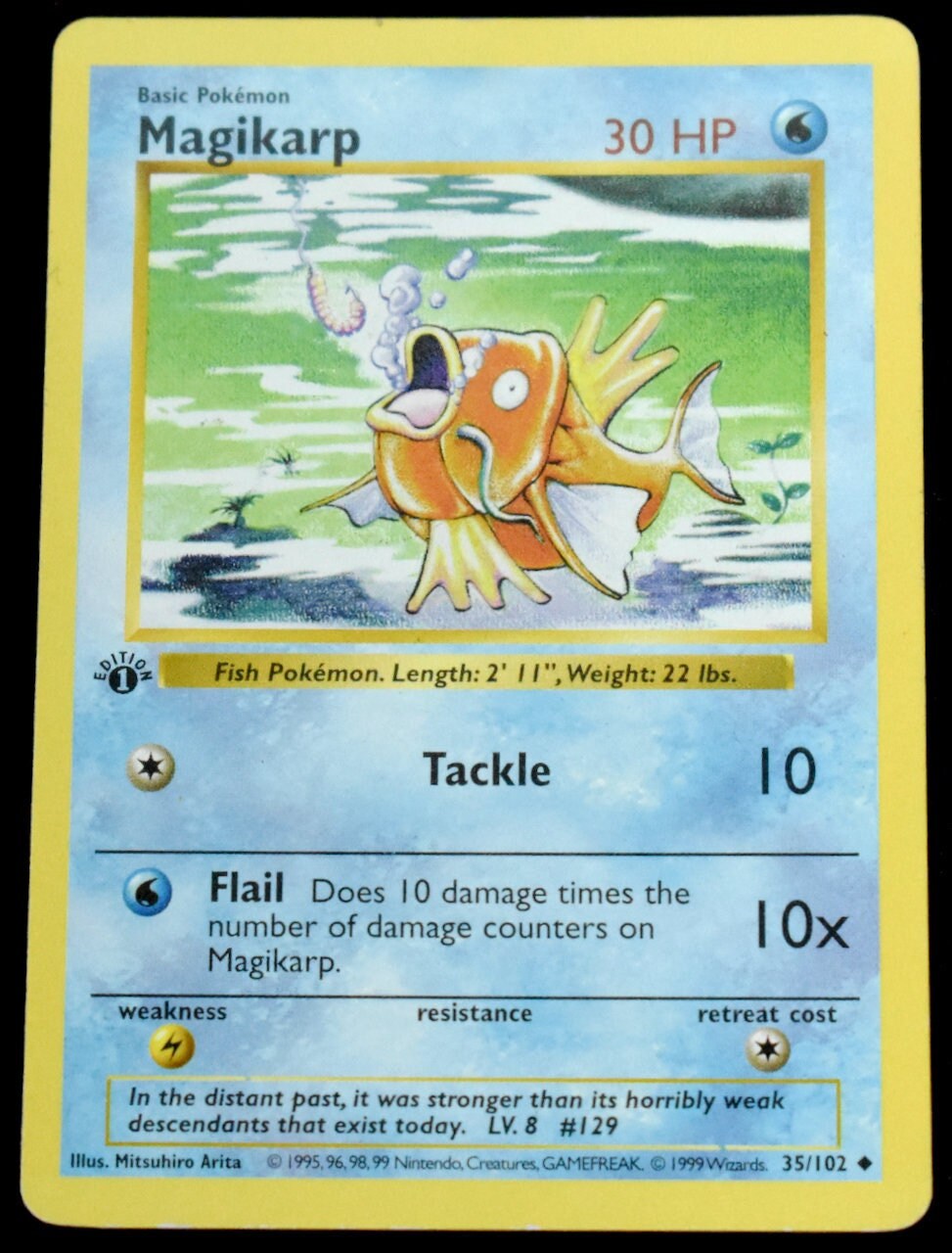 Fish Pokemon Cards