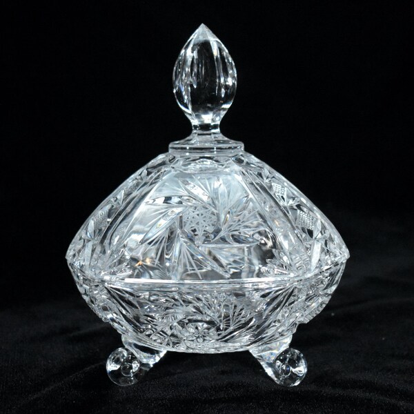 Crystal Candy Dish - Etsy