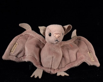 Ty Beanie Baby batty the Bat in Tie-dye - Etsy