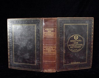 Webster's New International Dictionary With Reference History G & C ...
