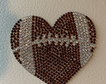 Football Iron On | Etsy