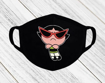 Powerpuff Girls Face Mask | Etsy