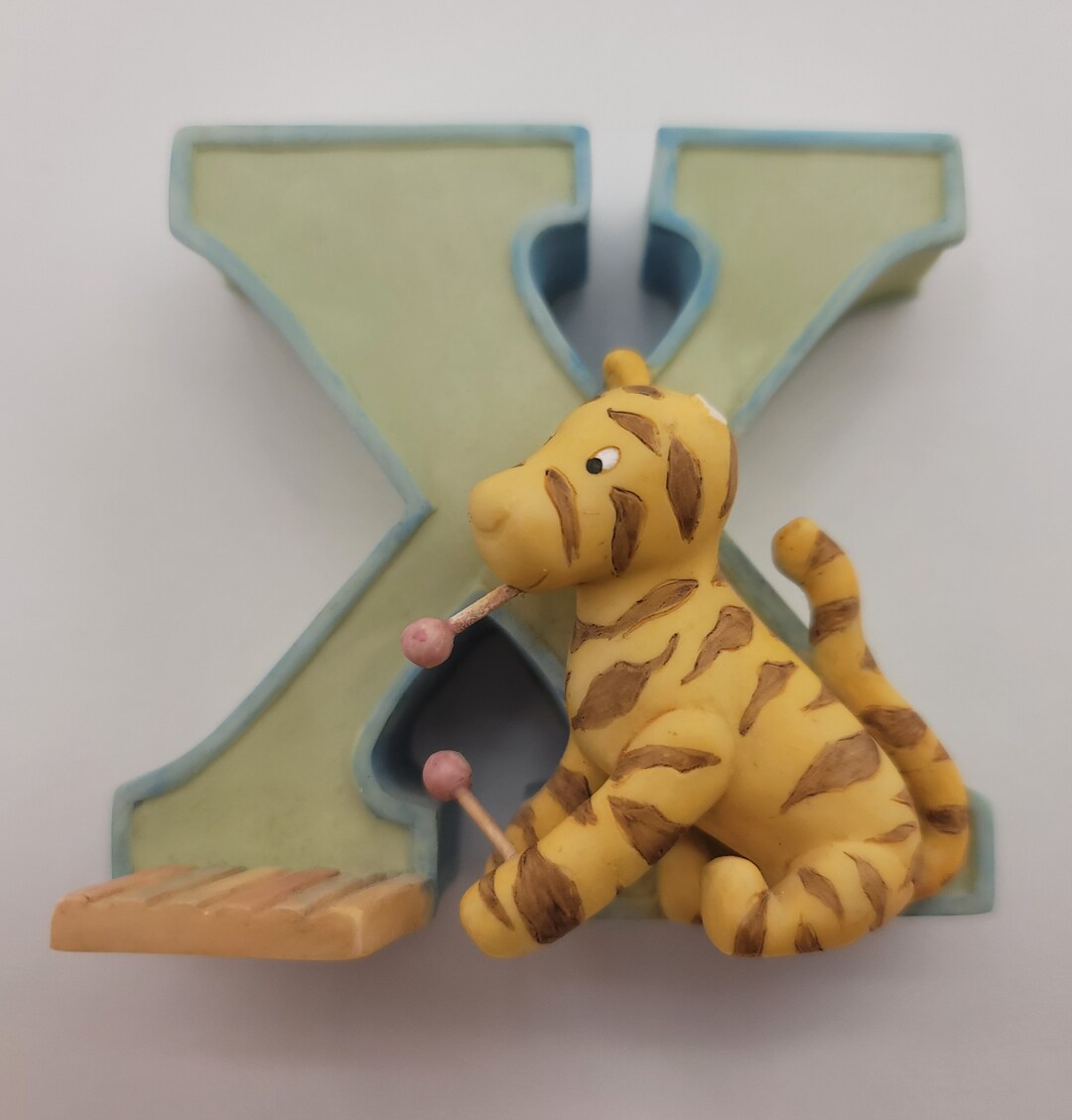 Classic Winnie-the-pooh Tigger Letter X 1990's Michel & Company - Etsy