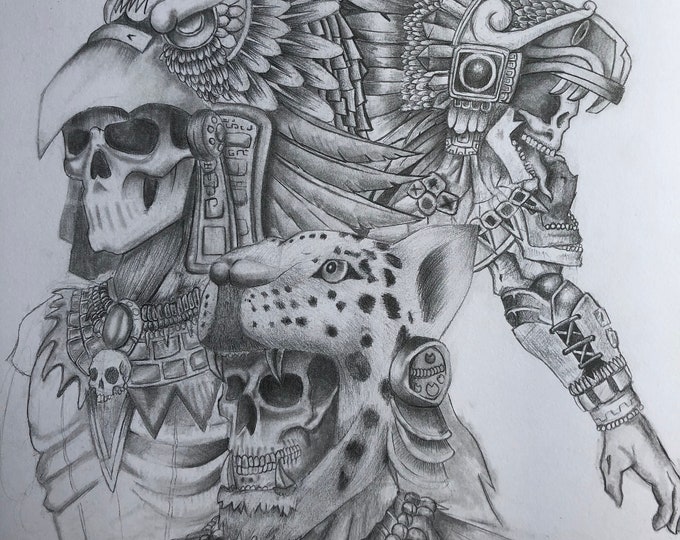 Aztec Warriors - Etsy