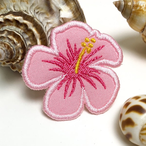 Iron on Patch Pink Floral - Etsy