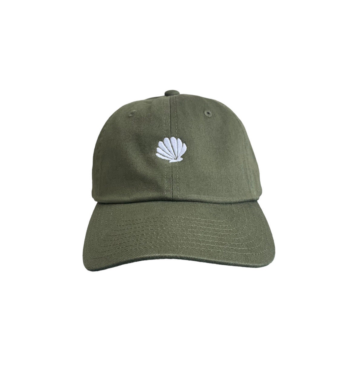 Embroidered Scallop Seashell Dad Hat- Various Hat Color Options - Etsy