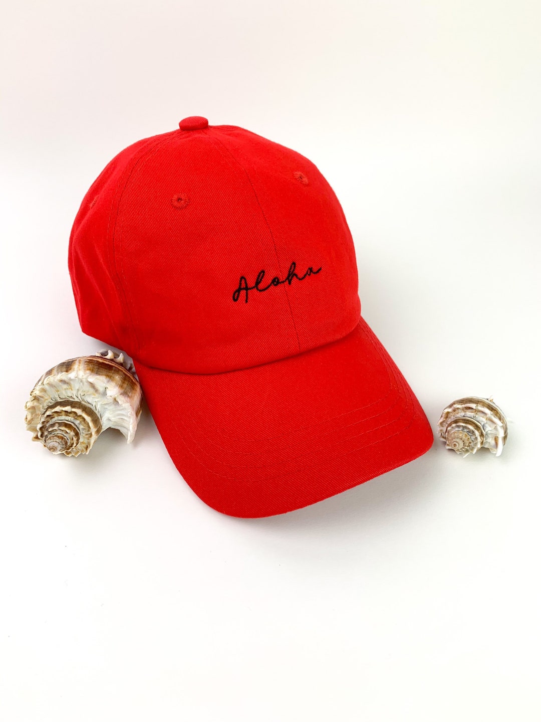 Embroidered Aloha Dad Hat- Various Hat Color Options - Etsy