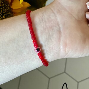 Mexican Evil Eye Woven Bracelet,handmade Red Eye Red String Bracelet ...