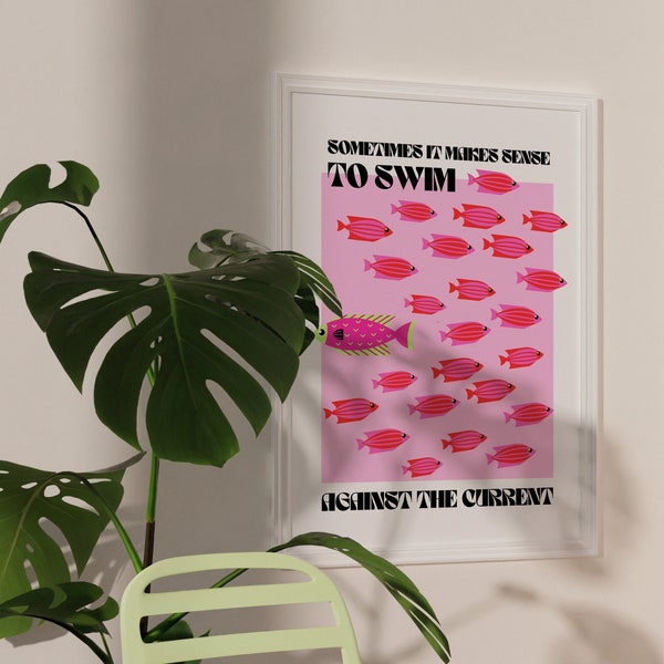 Against the Current - Etsy