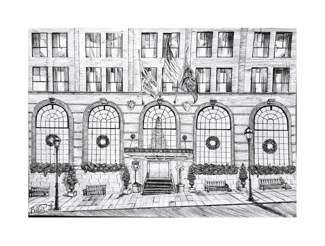 Hotel B Art Print - Etsy