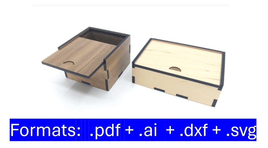 Boxes With Slide Lid, Storage Boxes 8 Different Slider Size, for 3mm ...