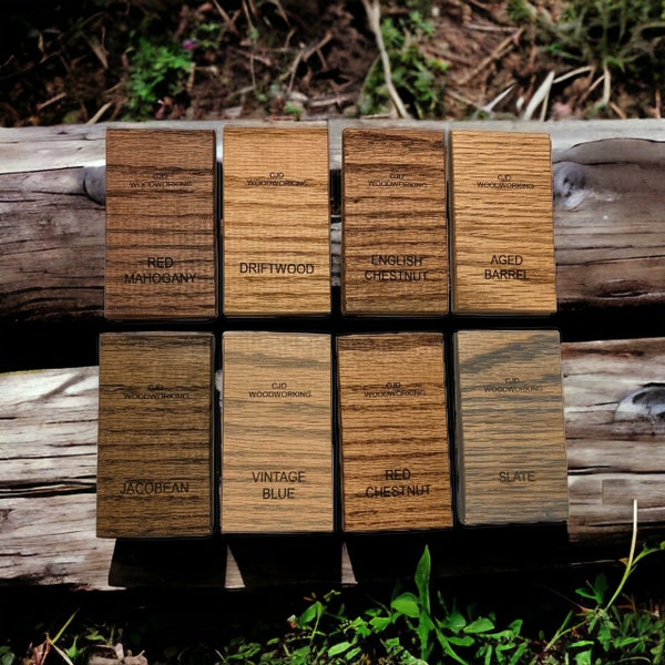 Pine Stain Samples - Etsy