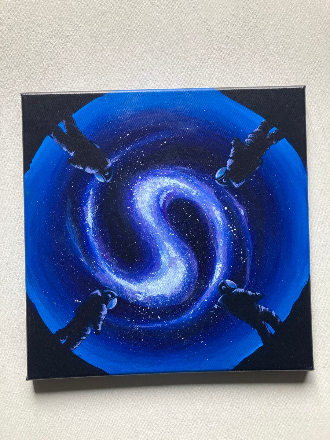 Astronaut Galaxy Celestial Space Art - Etsy