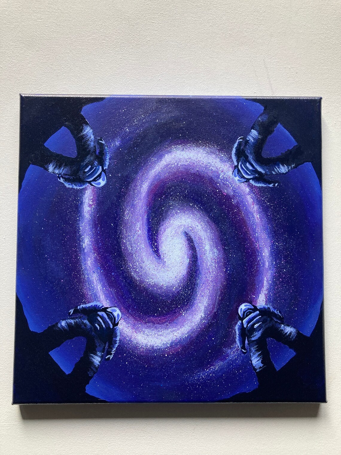 Astronaut Galaxy Celestial Space Art - Etsy