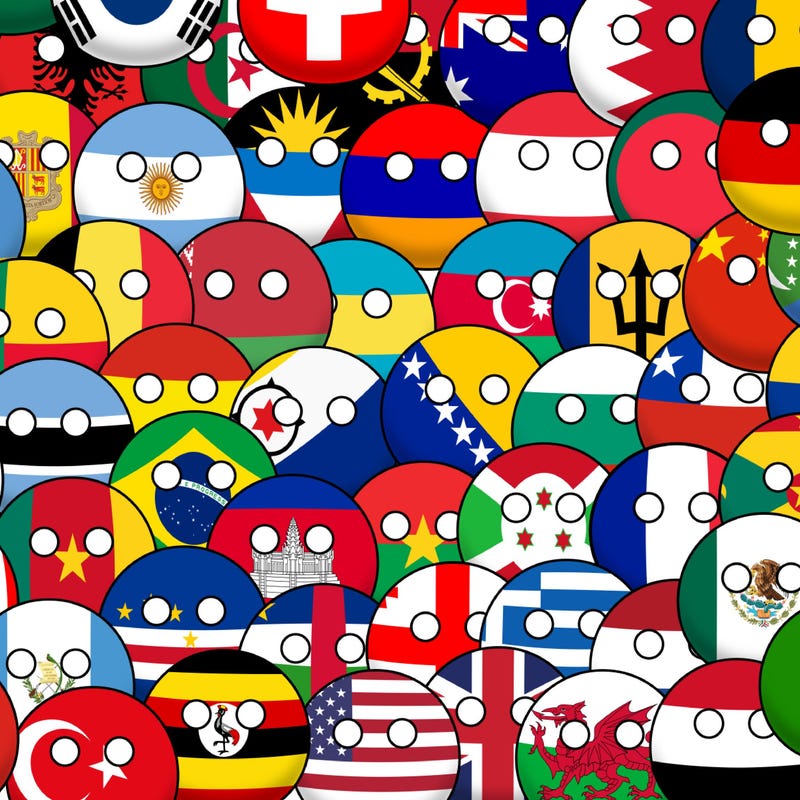 Countryballs Stickers - Etsy UK