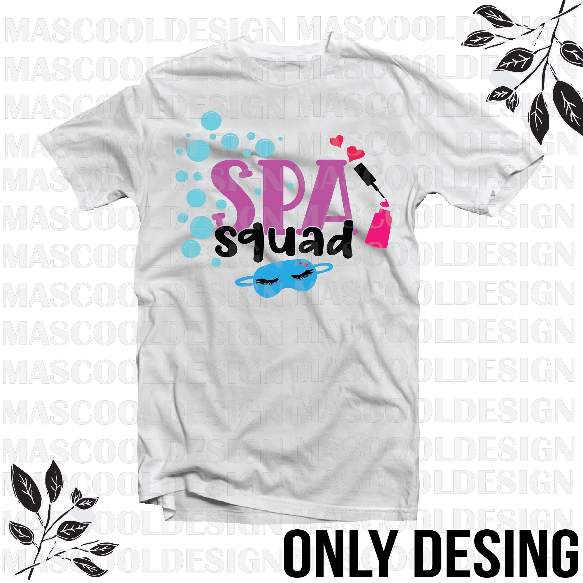 Spa Squad Svg,girls Spa Trip Svg,massage Svg,spa Day Svg,friends Svg ...