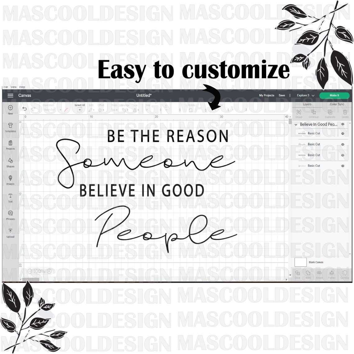 Believe in Good People Svg,cricut Svg,positive Quotes SVG, Happy Svg ...