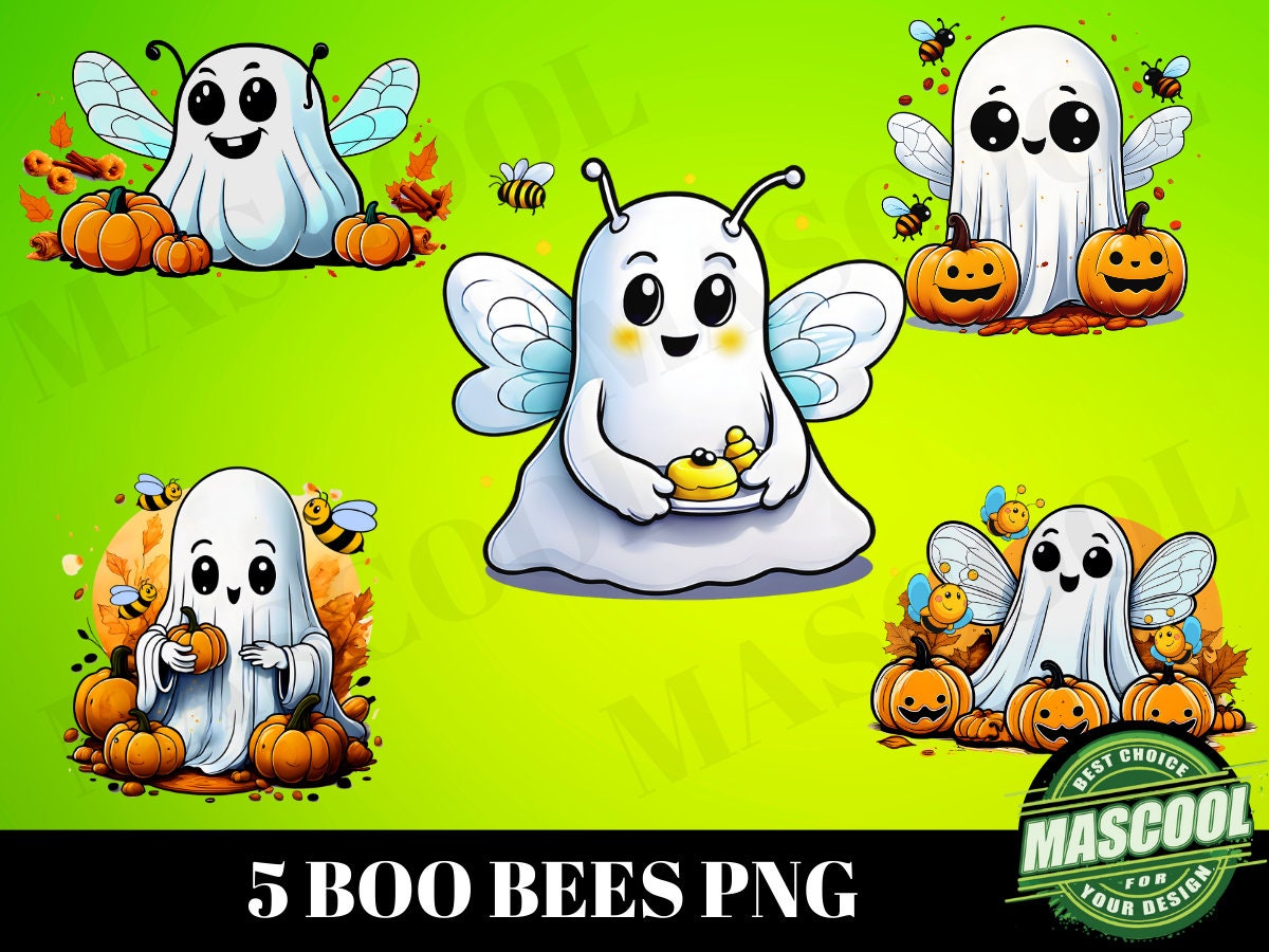 Boo Bees Halloween Png,ghost Boo Bees Breast Cancer Png,check Your Boo ...