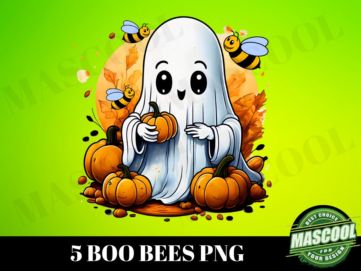 Boo Bees Halloween Png,ghost Boo Bees Breast Cancer Png,check Your Boo ...