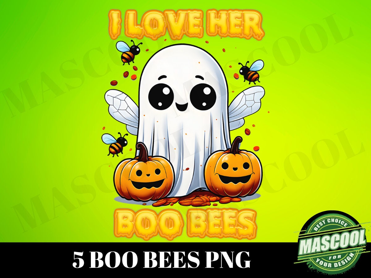 Boo Bees Halloween Png,ghost Boo Bees Breast Cancer Png,check Your Boo ...