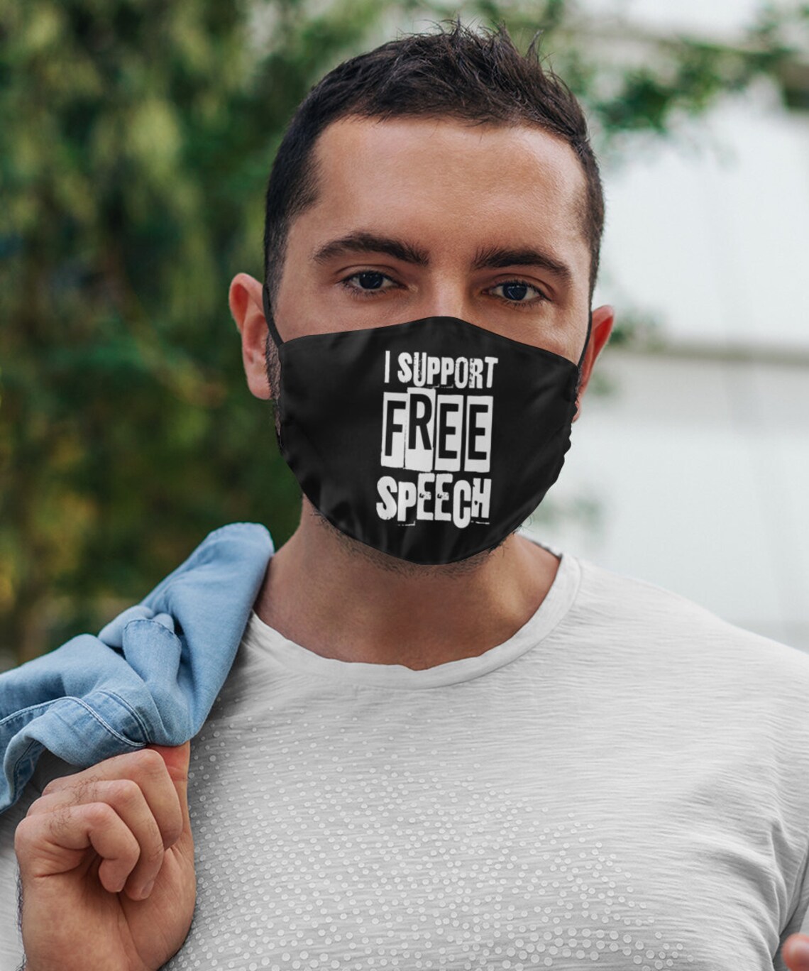 Support Free Speech Mask Defend the 1st for Liberty and - Etsy