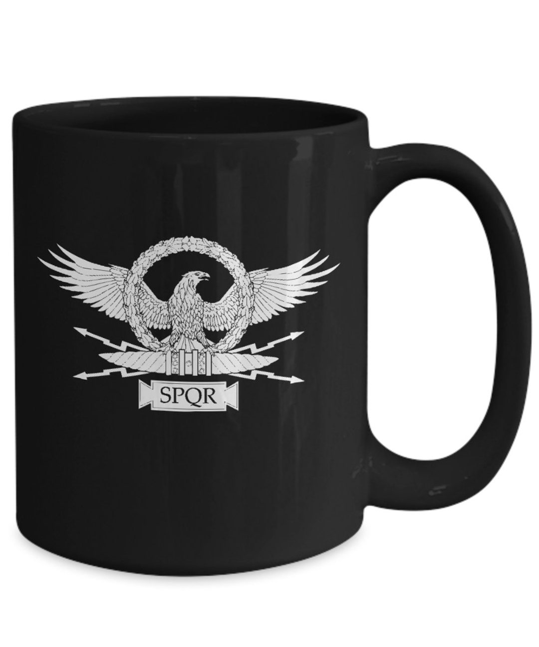 Roman Legion Emblem Coffee Mug - Spqr Eagle of Rome - Etsy