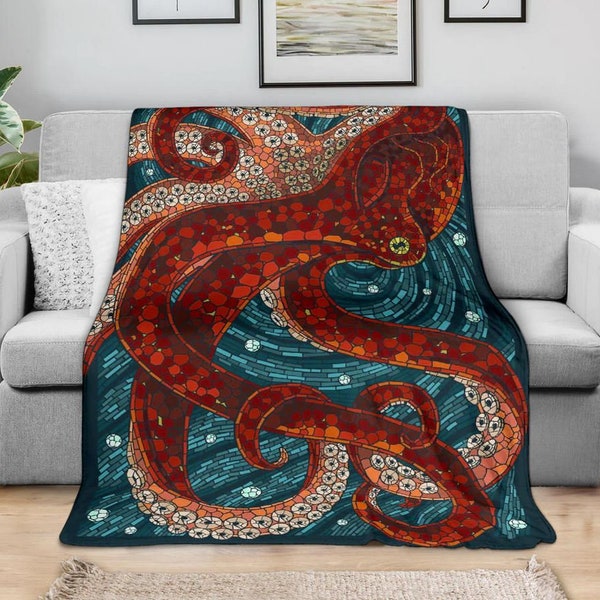 Octopus Blanket - Etsy