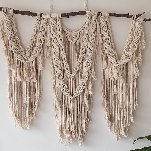 Macrame Pattern Wall Hanging grace Pattern/tutorial PDF - Etsy