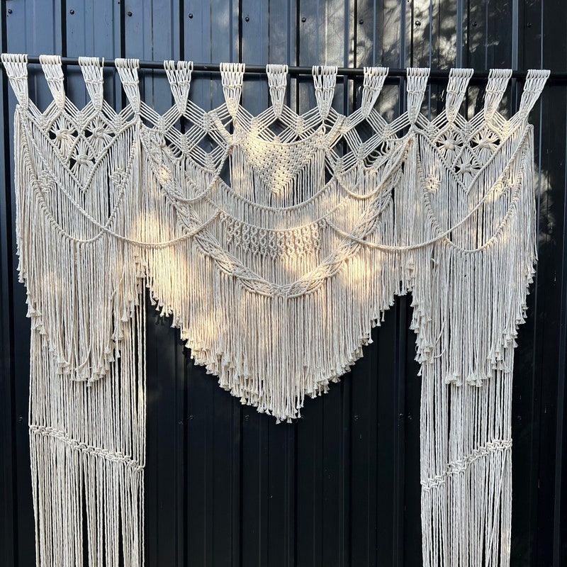Macrame Backdrop - Etsy
