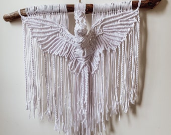 Macrame Bird Art - Etsy