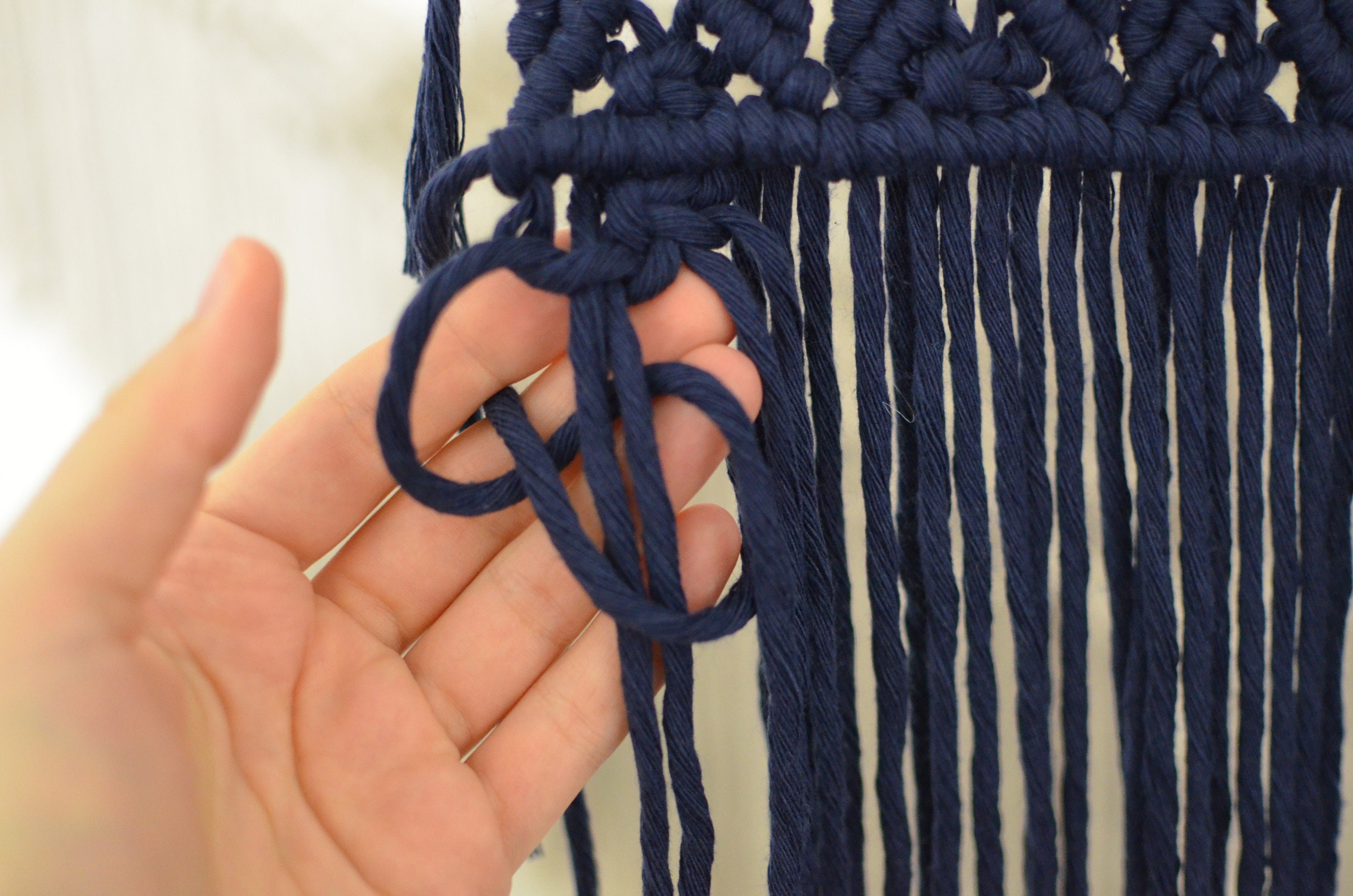 Macrame Pattern II NAYA II Beginner to Intermediate Pattern | Etsy