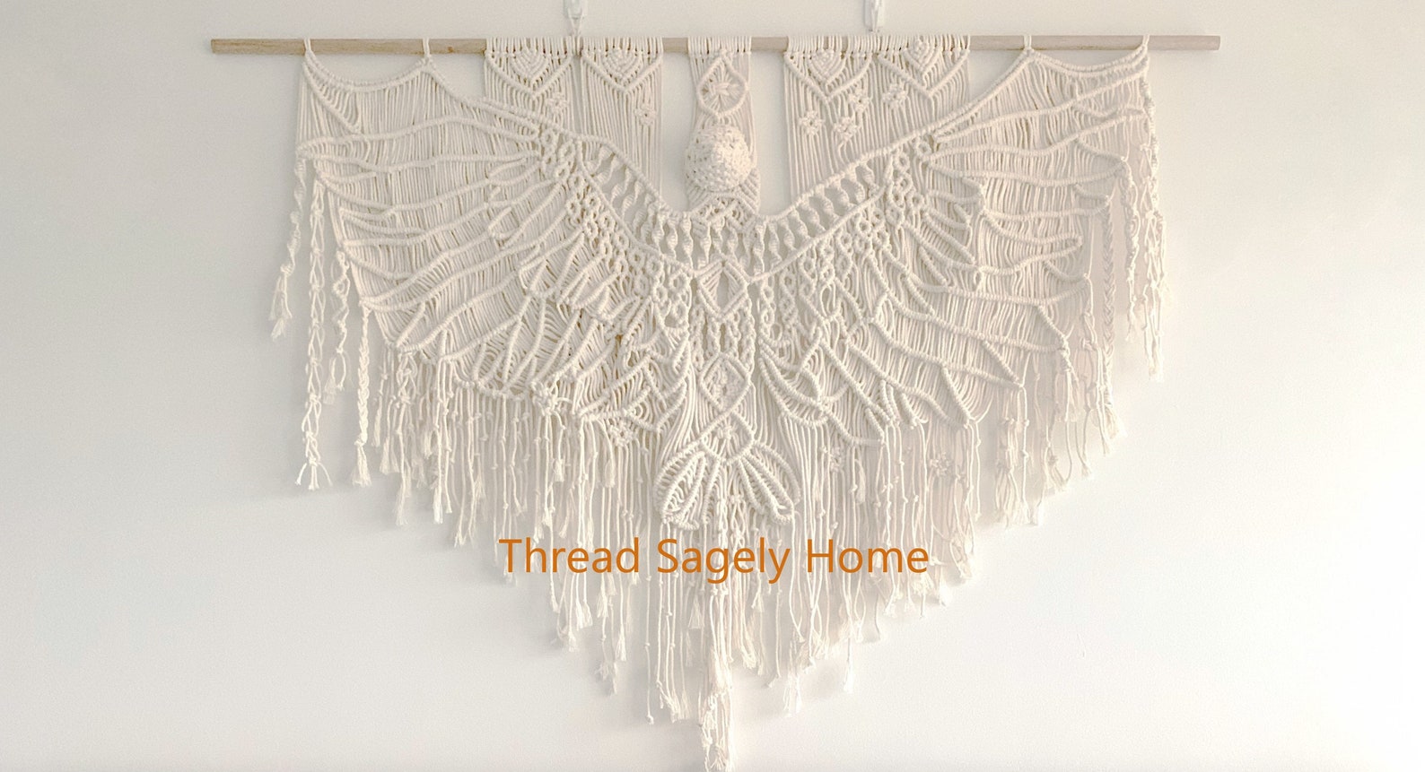 Macrame Bird Pattern ERNEST Intermediate Macrame Wings - Etsy