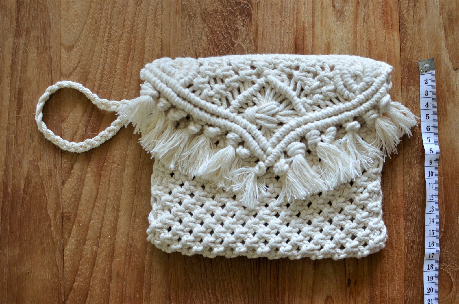 Macrame Pattern DIA Macrame Clutch Pattern Beginner | Etsy