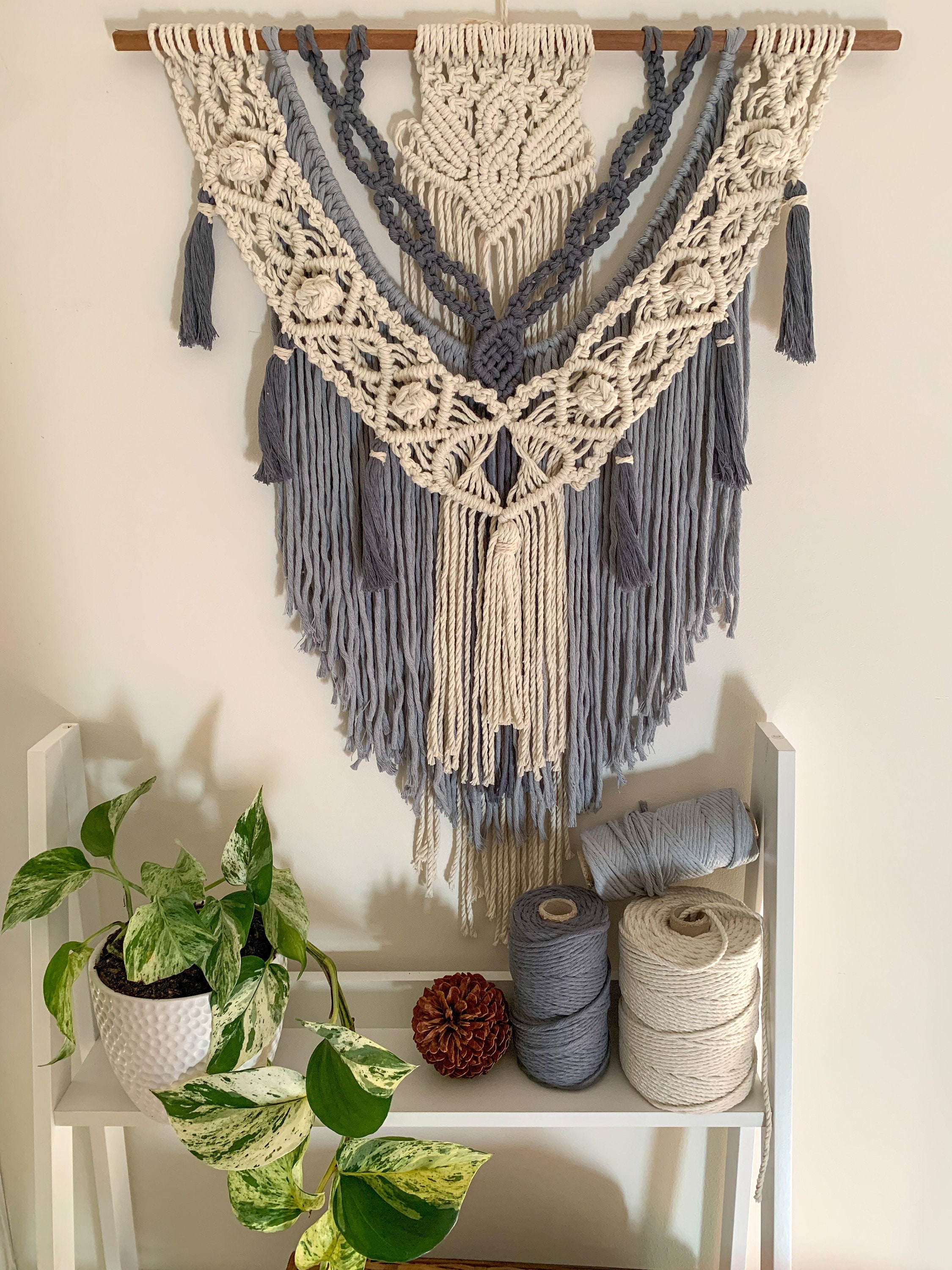 Macrame Pattern Macrame DIY Tutorial PDF Pattern Photo - Etsy