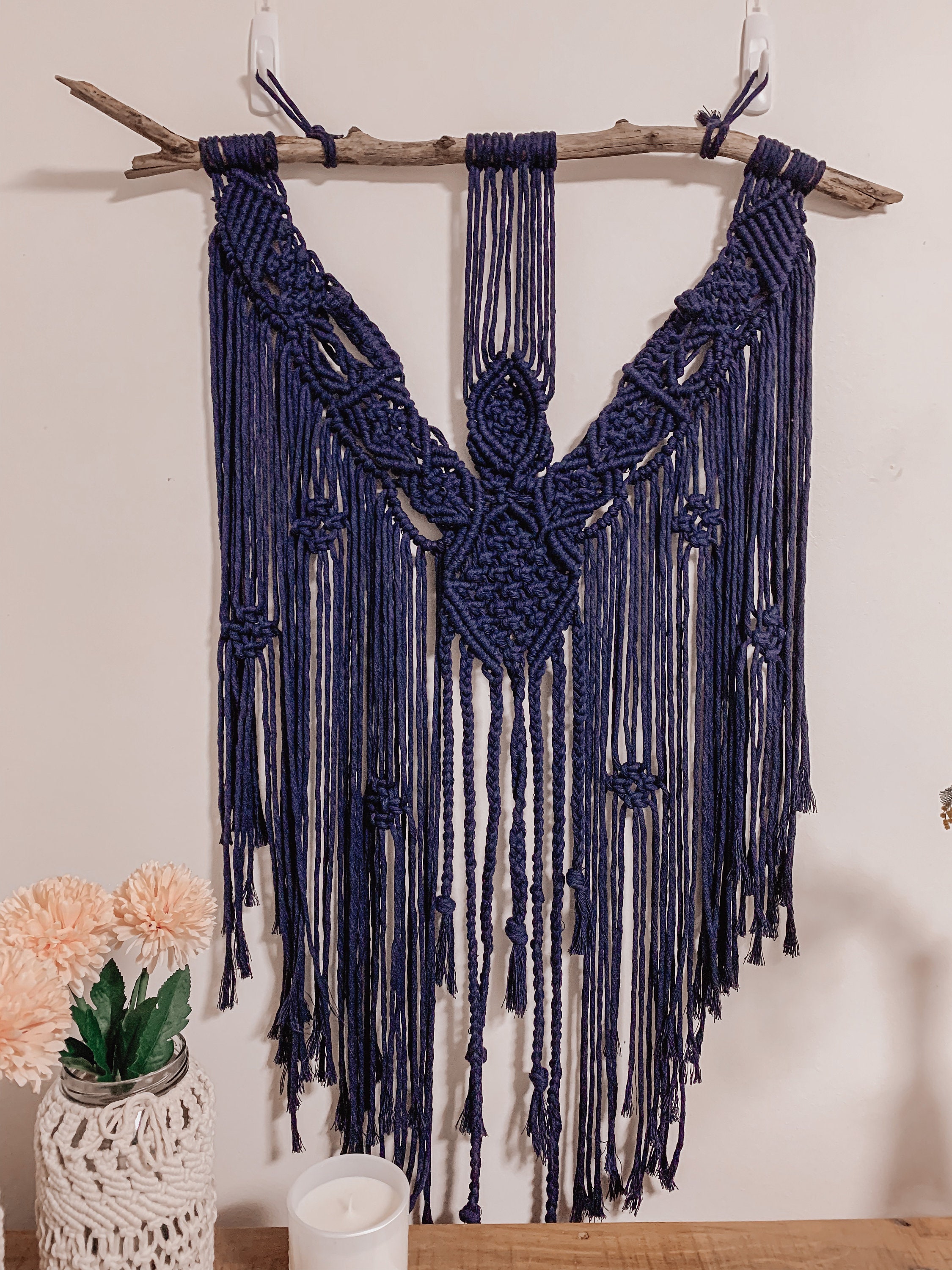 Macrame Pattern BRYDIE Wings Macrame Lessons Macrame - Etsy