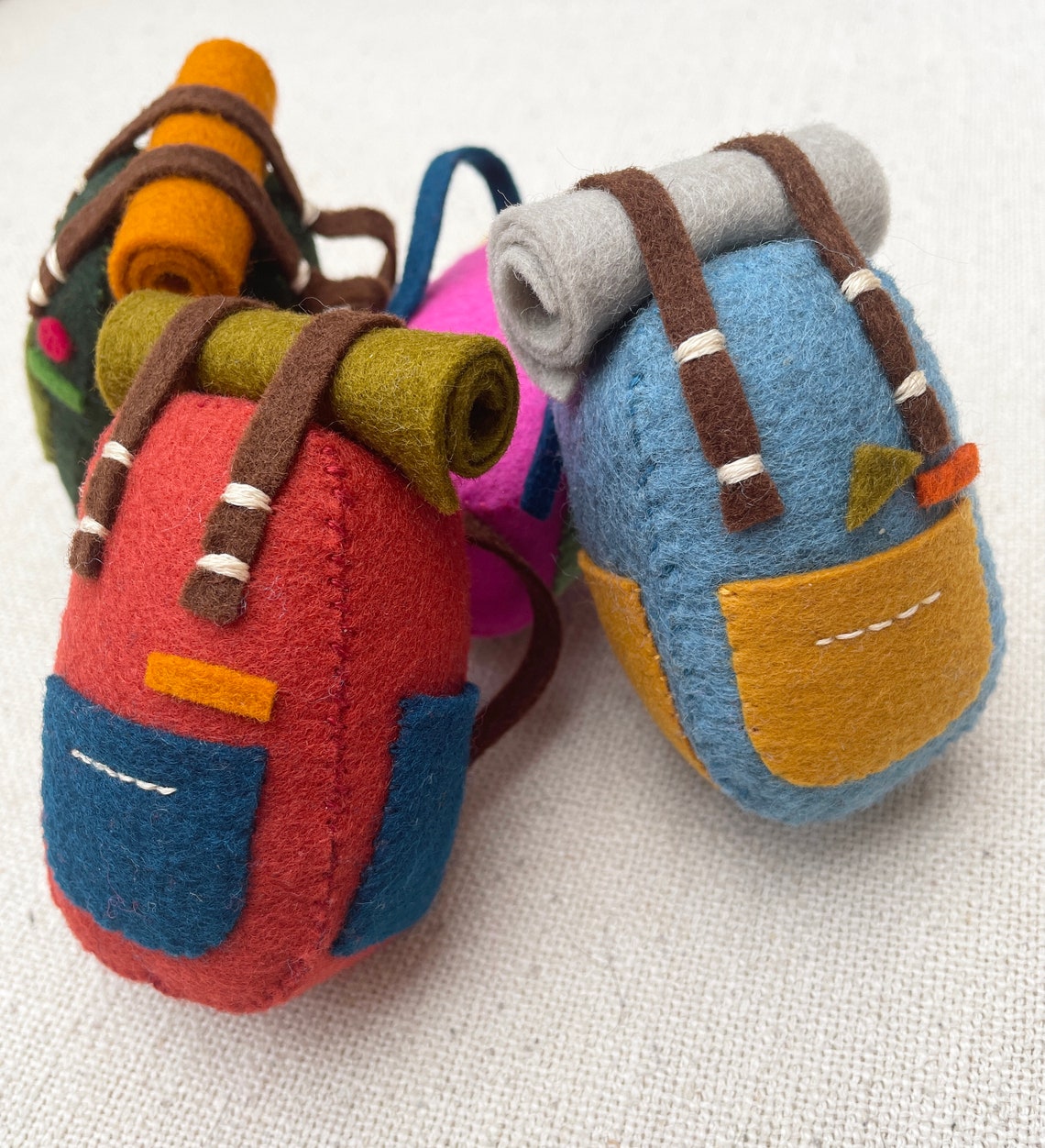 Backpack Felt Ornament Digital Pattern Gift for Hikers - Etsy