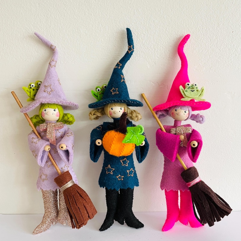 Wool Witch Hat - Etsy