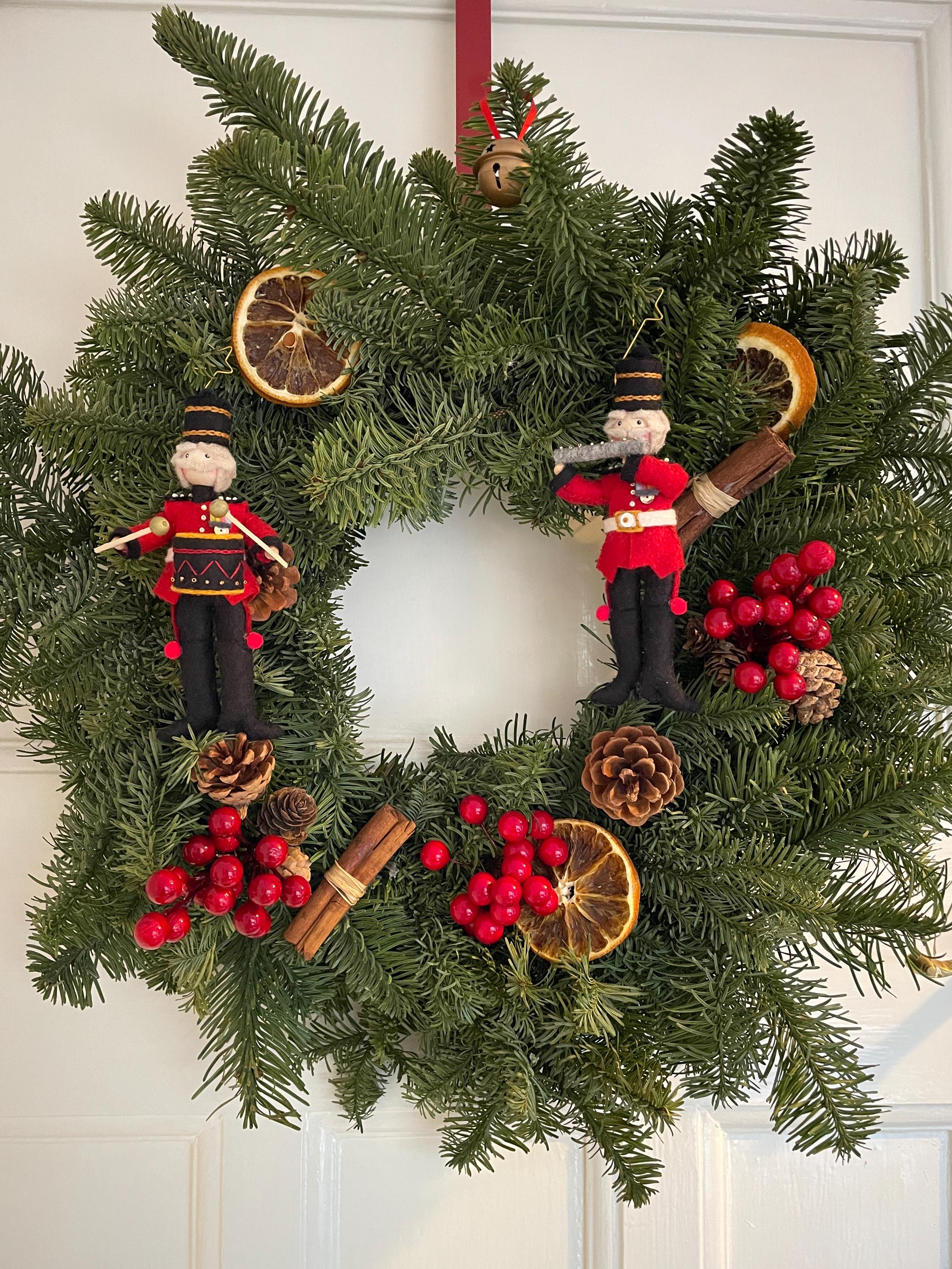 PDF Pattern Nutcracker Wool Felt Ornament, Little Drummer Christmas ...