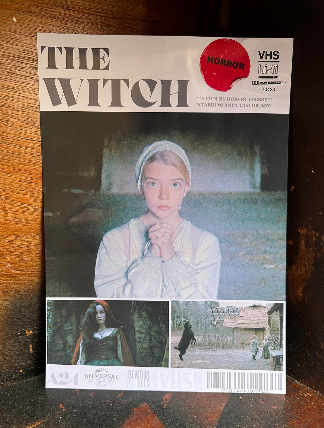 The Vvitch Witch Folk Art Horror Surreal Vintage Retro VHS Cult Movie ...