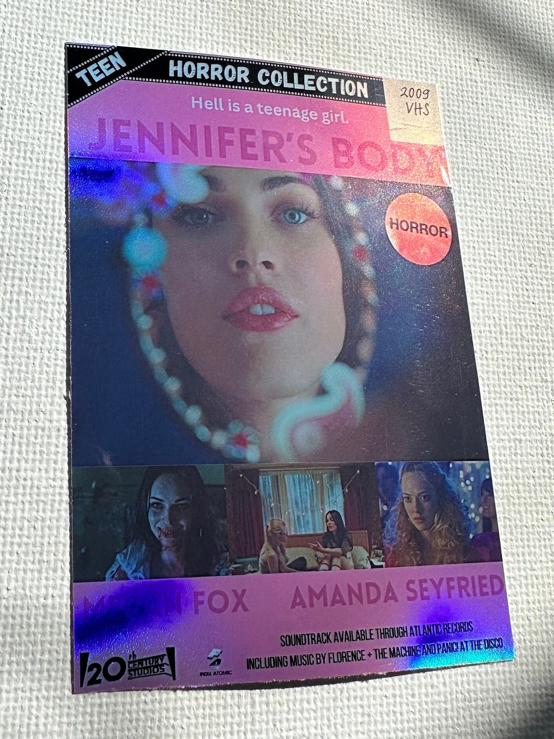 Jennifers Body Retro VHS Inspired Megan Fox Teen Horror Comedy Cult ...