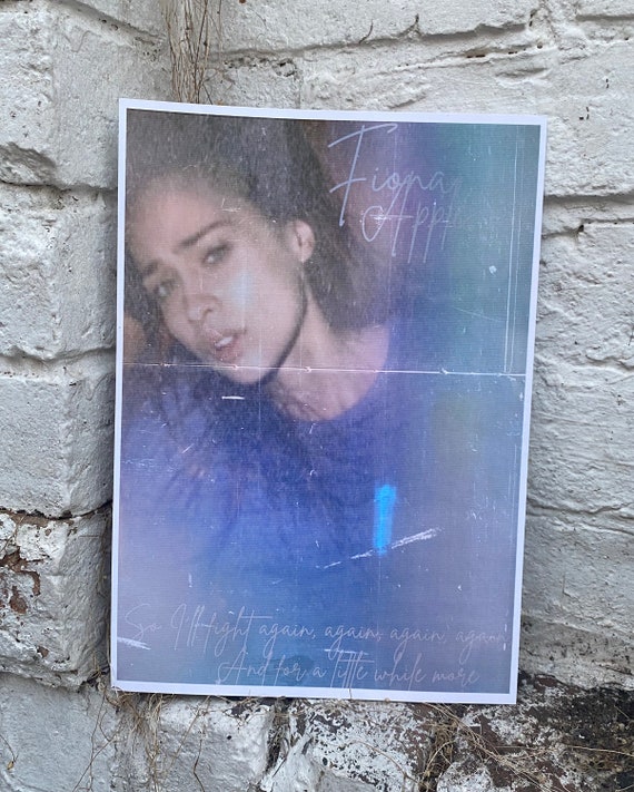 Fiona Apple Fast as You Can Grunge Nineties When the Pawn - Etsy