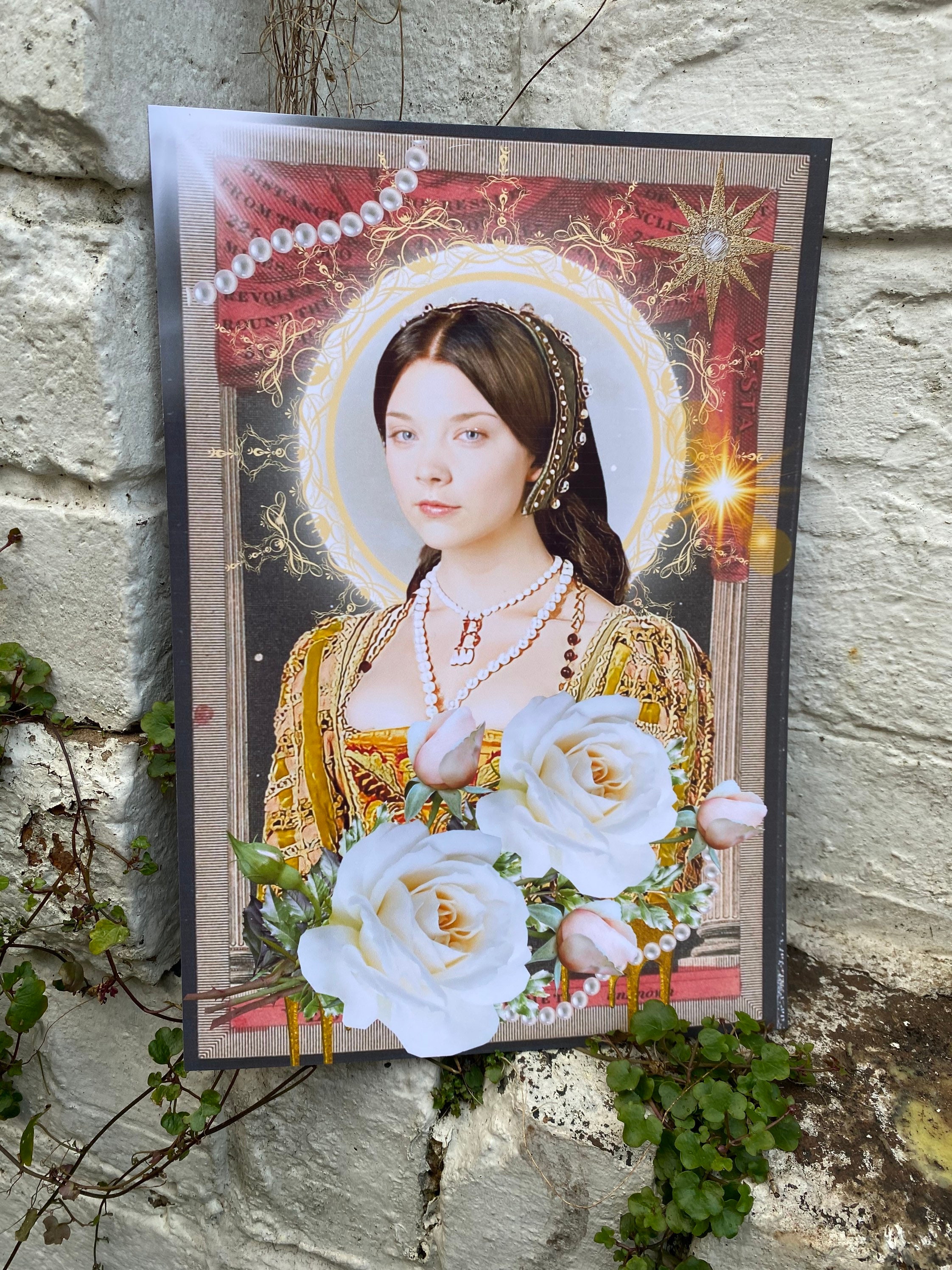 Prints Anne Boleyn Tudors Natalie Dormer portrait history historical ...