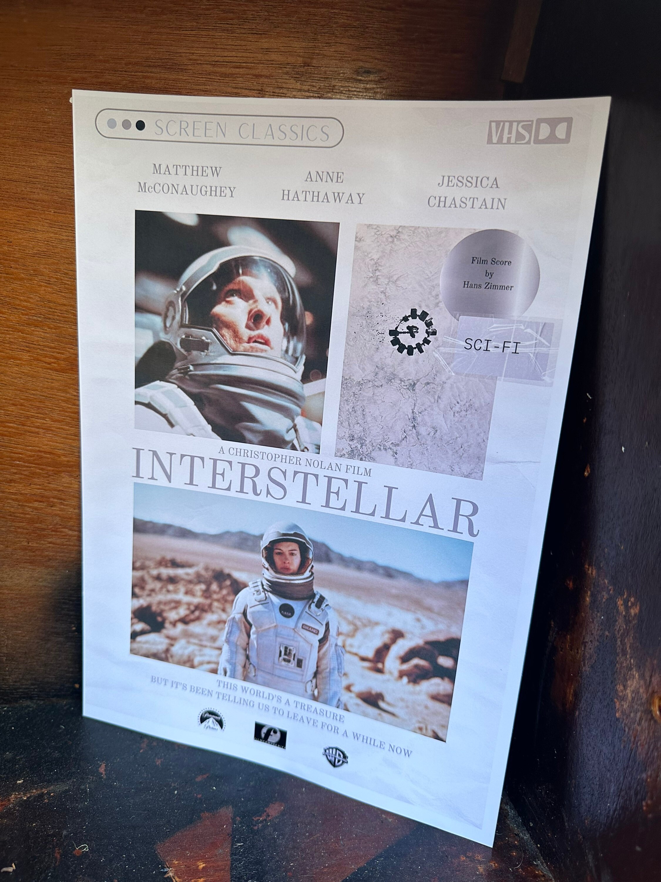 Interstellar Nolan Poster
