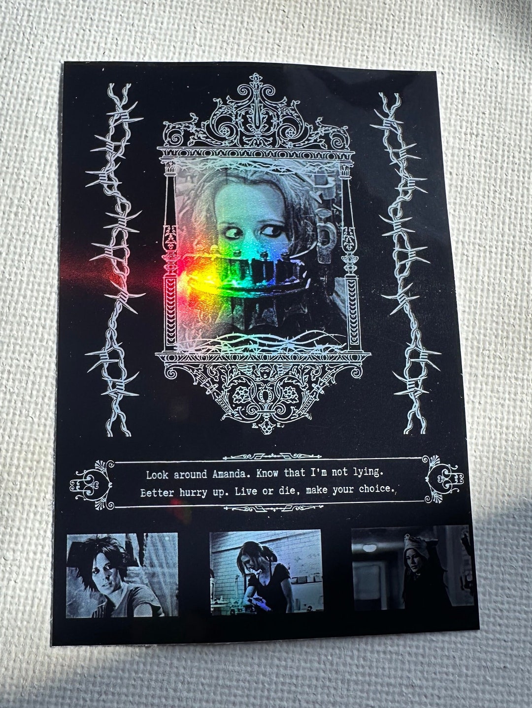 Saw Amanda Horror Cult Movie Digital Collage Mixed Media Movie ...